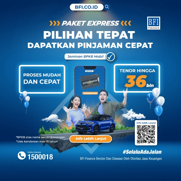 BFI Finance - Pinjaman Jaminan BPKB dan Sertifikat Rumah