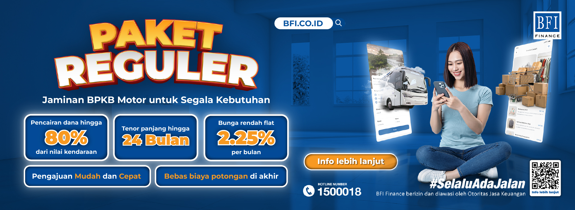 BFI Finance - Pinjaman Jaminan BPKB dan Sertifikat Rumah