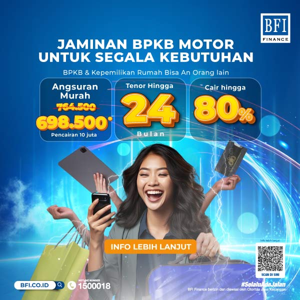 BFI Finance - Pinjaman Jaminan BPKB dan Sertifikat Rumah