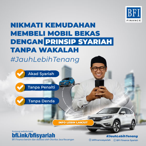 BFI Finance - Pinjaman Jaminan BPKB dan Sertifikat Rumah