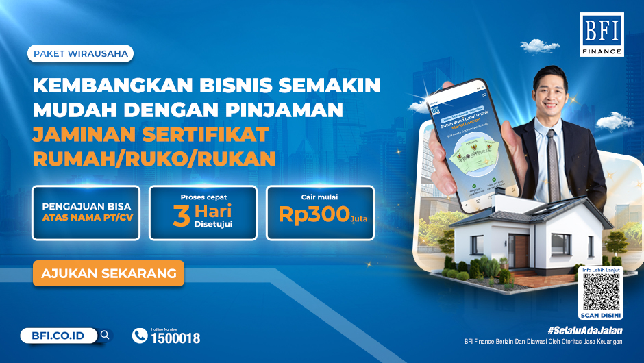 Dapatkan Pinjaman dengan Bunga Flat Mulai Dari 0,78% / Bulan